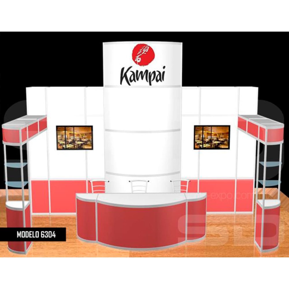 Renta de stands 4x3 cabecera en León, Gto, Llama ya!